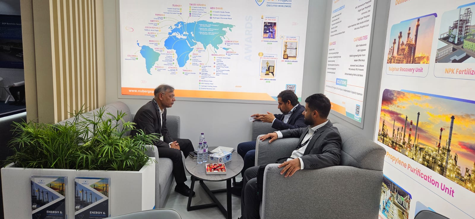 MEOS 2025 Bahrain | Nuberg EPC Showcases Oil & Gas, Hydrogen & LSTK ...